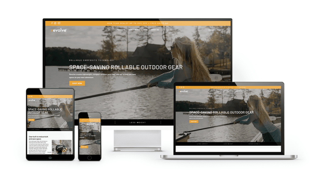 Outdoor Ecommerce Website Design And Development Agency